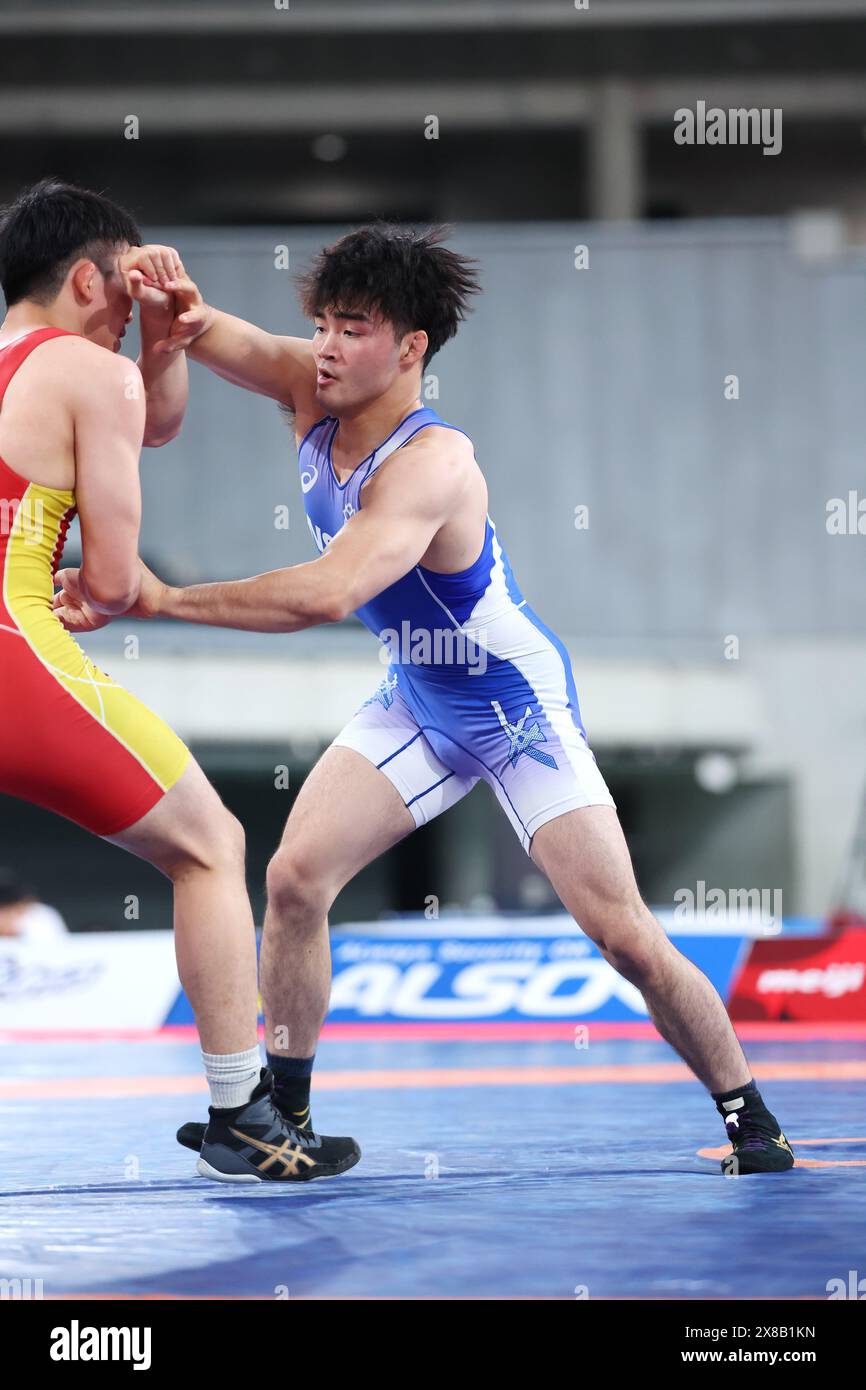 Tokyo, Japan. 24th May, 2024. Shu Yamada Wrestling : Meiji Cup All ...