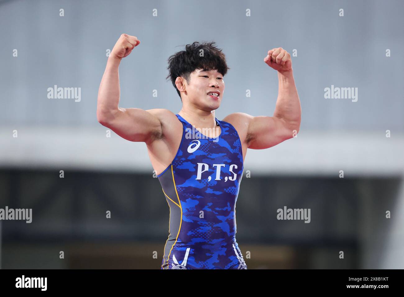 Tokyo, Japan. 24th May, 2024. Kensuke Shimizu Wrestling : Meiji Cup All ...