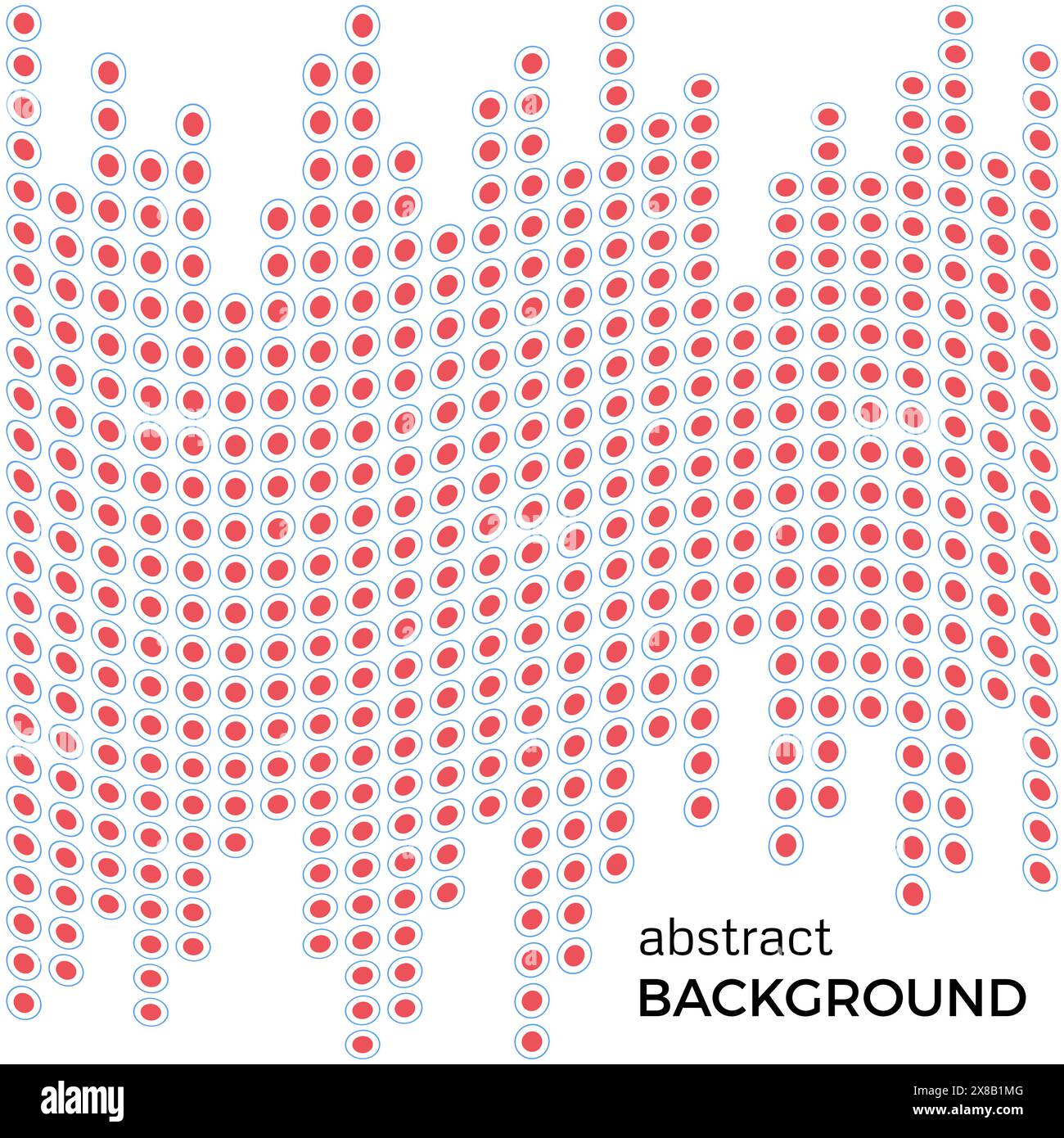 Abstract background with color round elements. Vector illustration ...