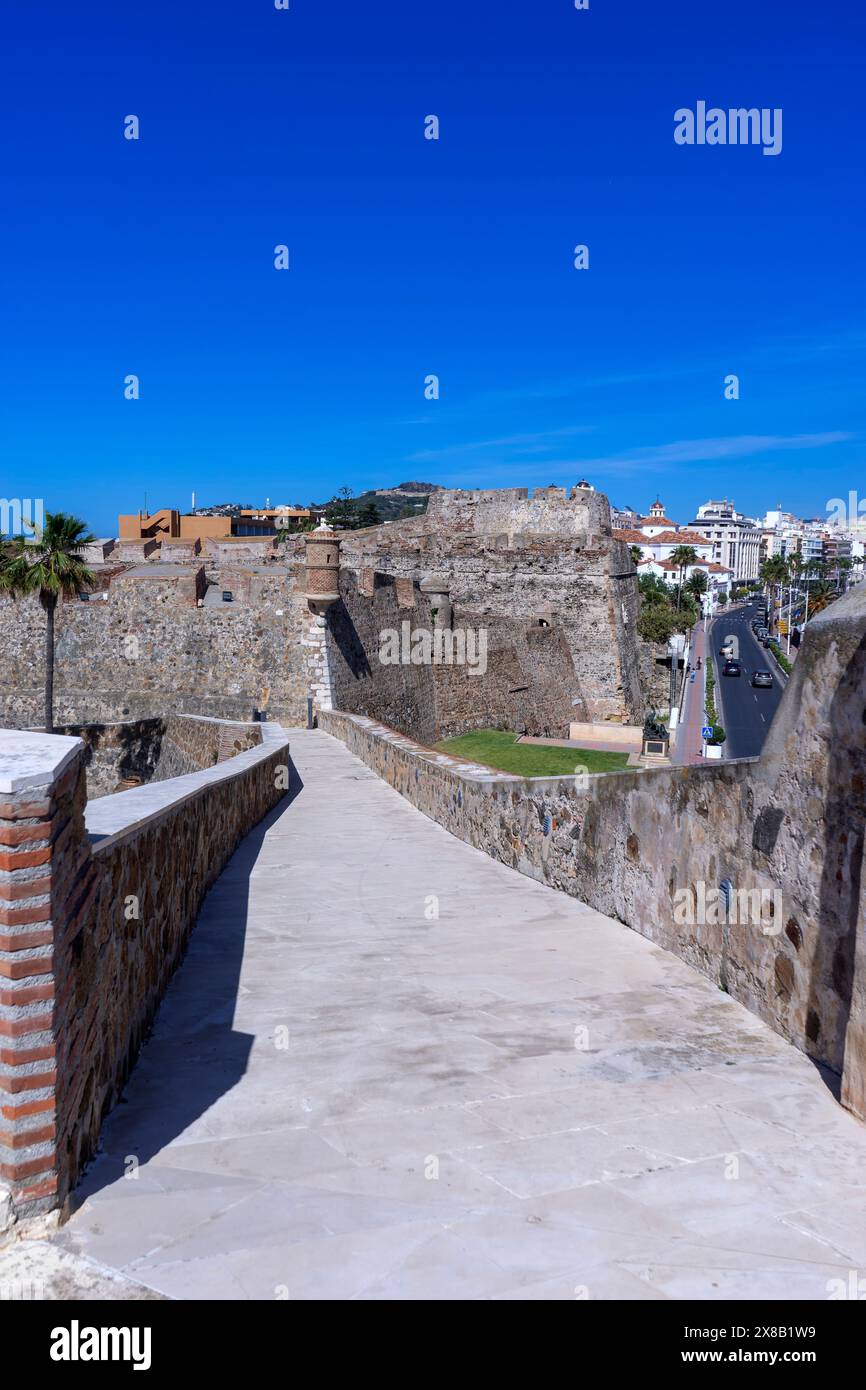Monumental complex of the Royal Walls of Ceuta, Spain Stock Photo - Alamy