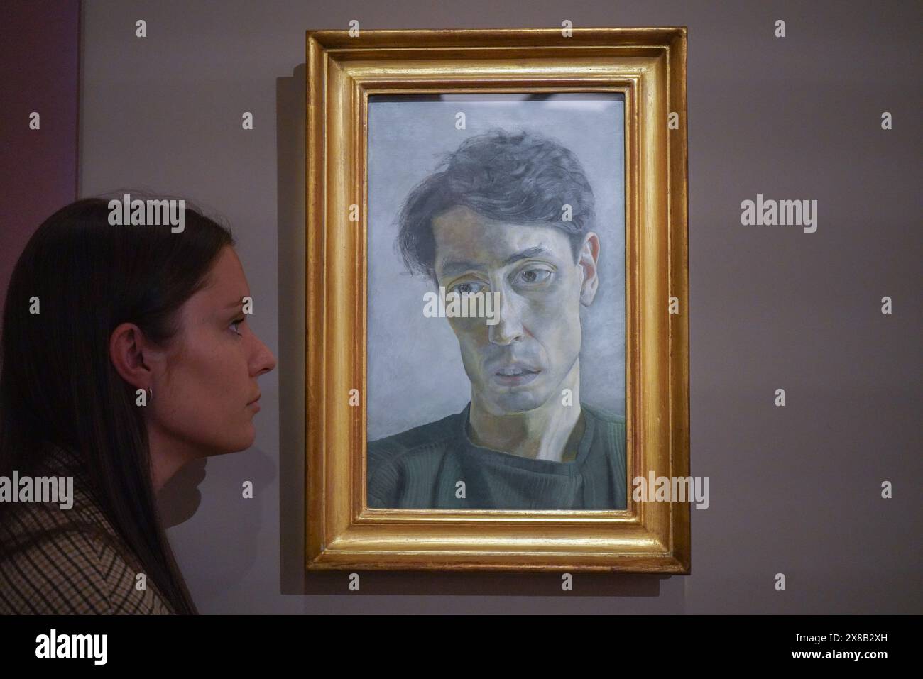 London, UK. 24 May, 2024. LUCIAN FREUD, John Minton 1952. Sotheby's, An ...