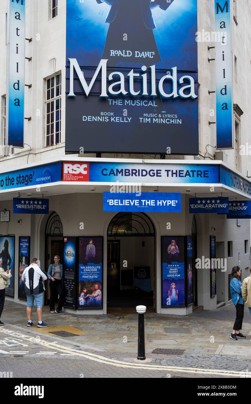 Matilda, the Musical at Cambridge Theatre, Seven Dials, Covent Garden ...