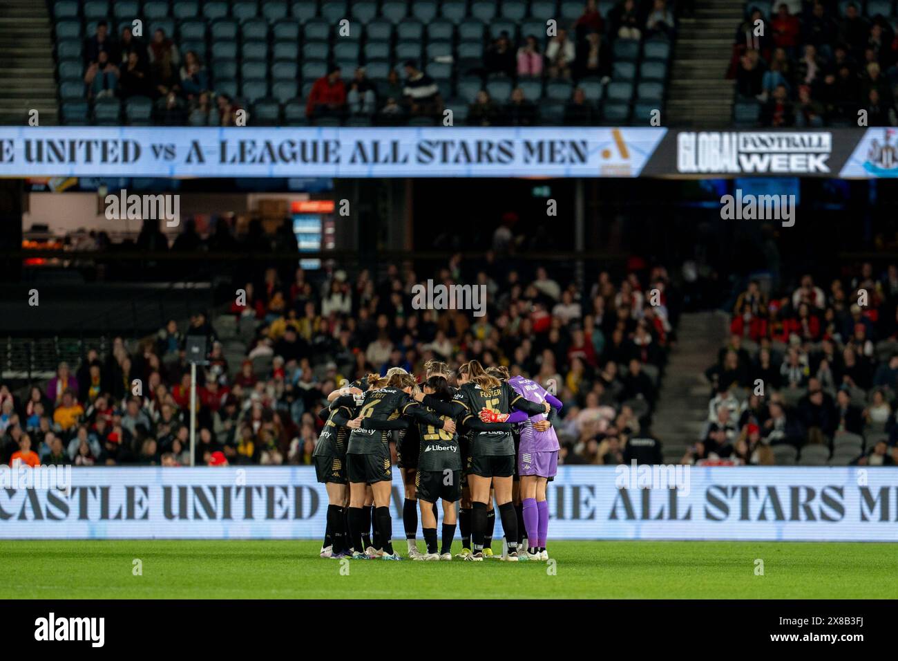 Melbourne, Australia, May 24th 2024: Players of A-League Women All ...