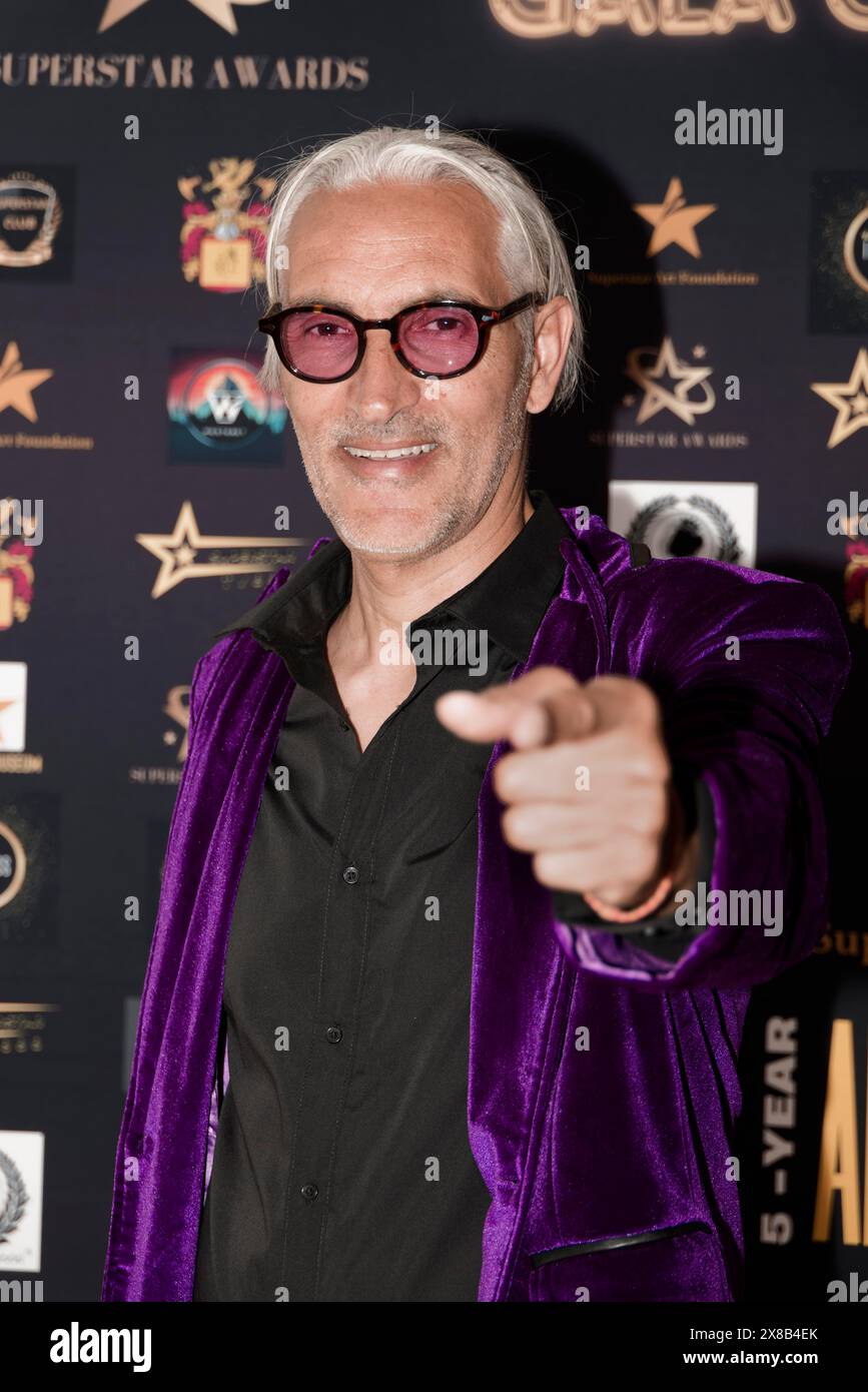 Vallauris, France. 22nd May, 2024. Film music composer Stephane Kara ...