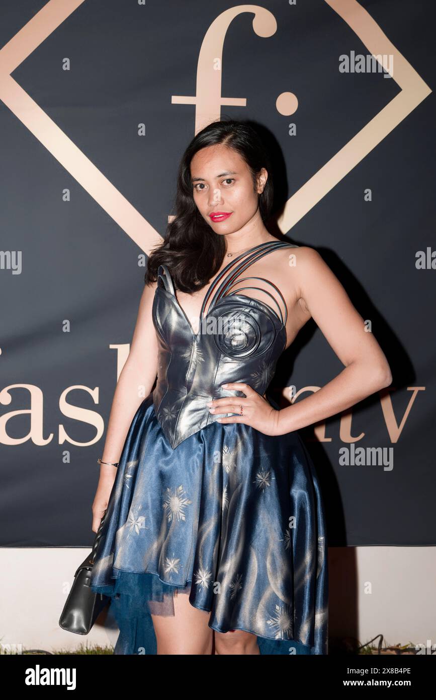 Vallauris, France. 22nd May, 2024. Gabrielle Vaité Boulet attends the ...