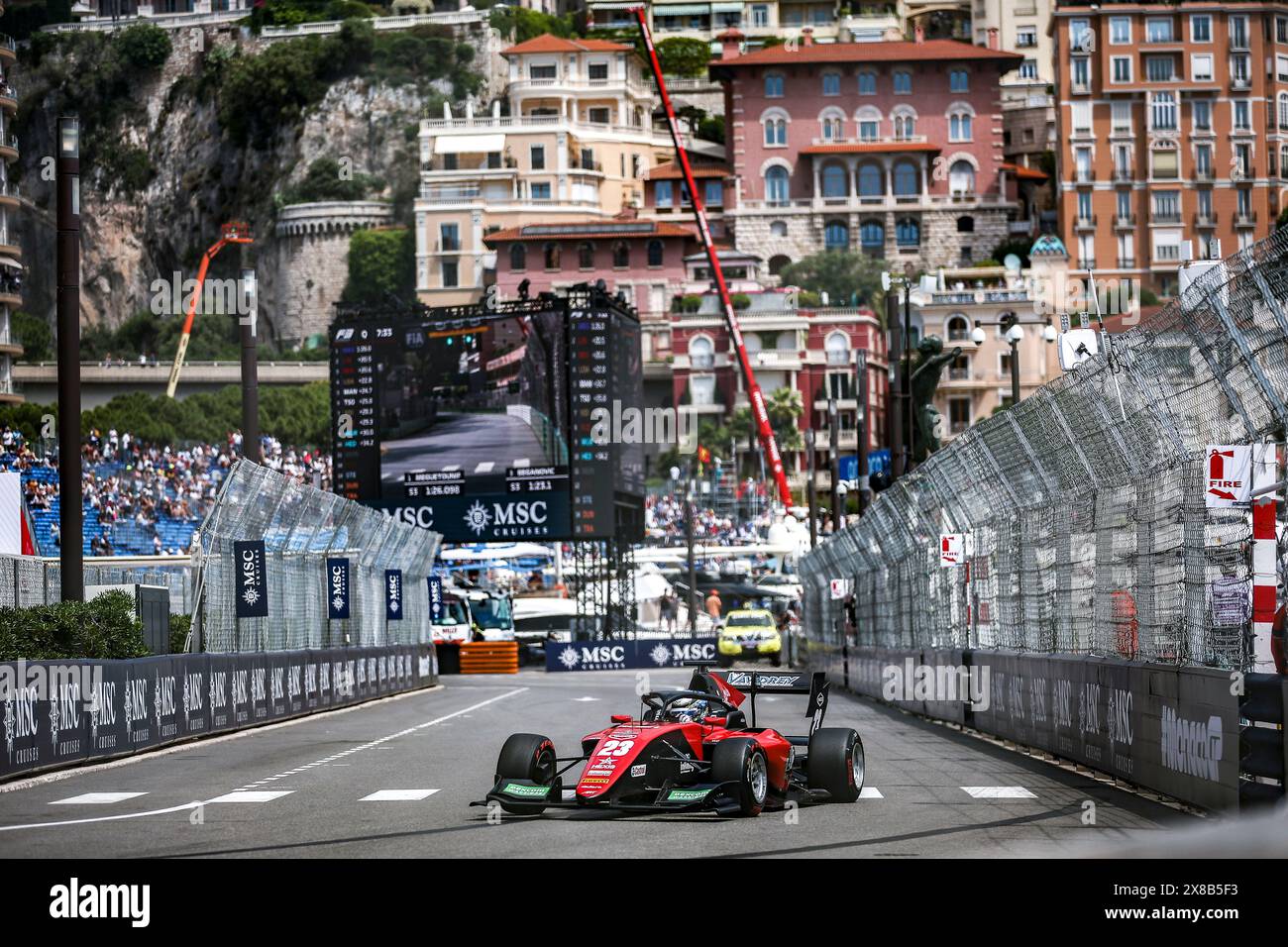 23 MANSELL Christian (aus), ART Grand Prix, Dallara F3 2019, action ...