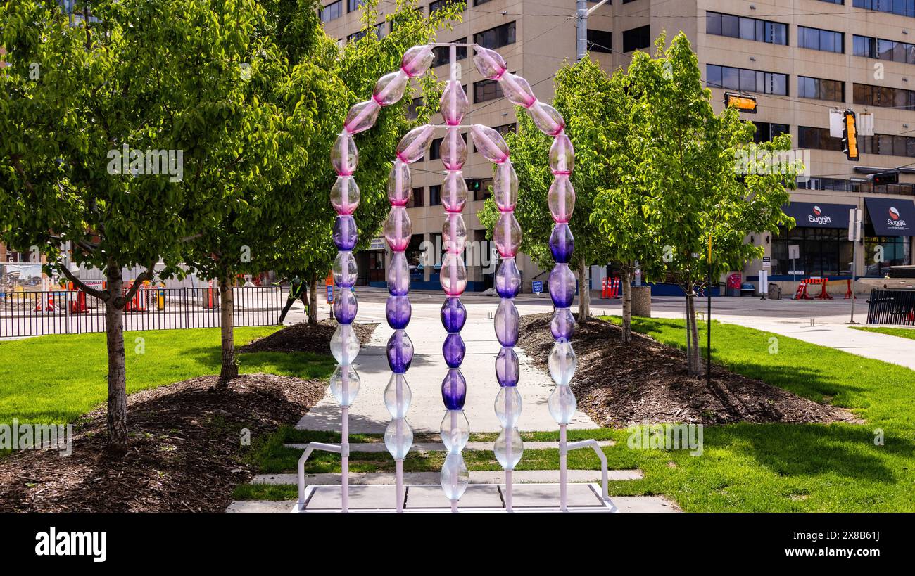 Mikisak by Cheyenne Rain LeGrande, located at Alex Decoteau Park during ...