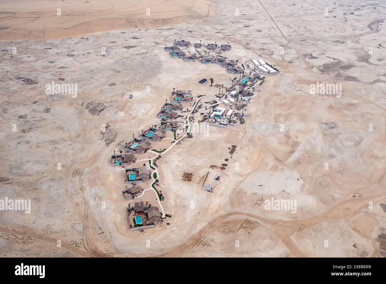 Balloon festival 2023 at The Outpost Al Barari Sealine beach Doha Stock ...