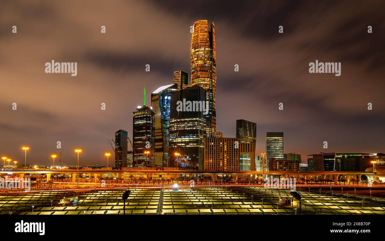 King Abdullah Financial District Riyadh. know as KAFD Stock Photo - Alamy