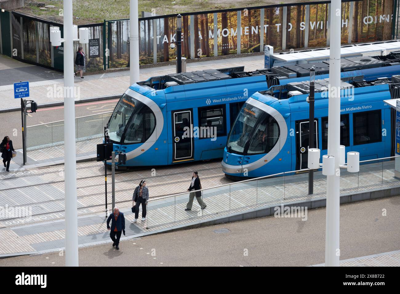Birmingham trams hi-res stock photography and images - Alamy