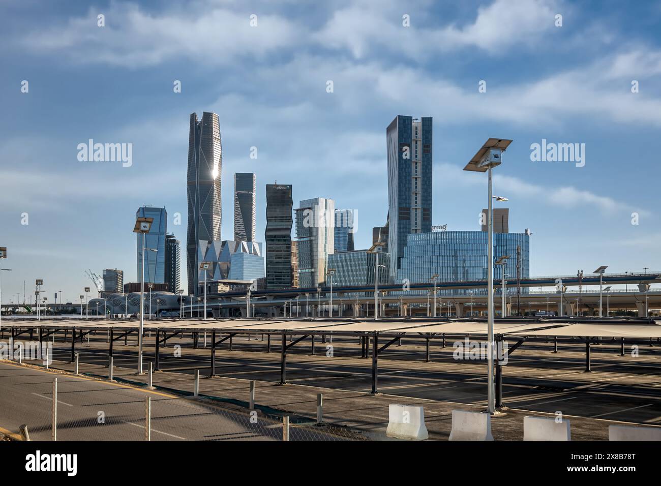 King Abdullah Financial District Riyadh. know as KAFD Stock Photo - Alamy