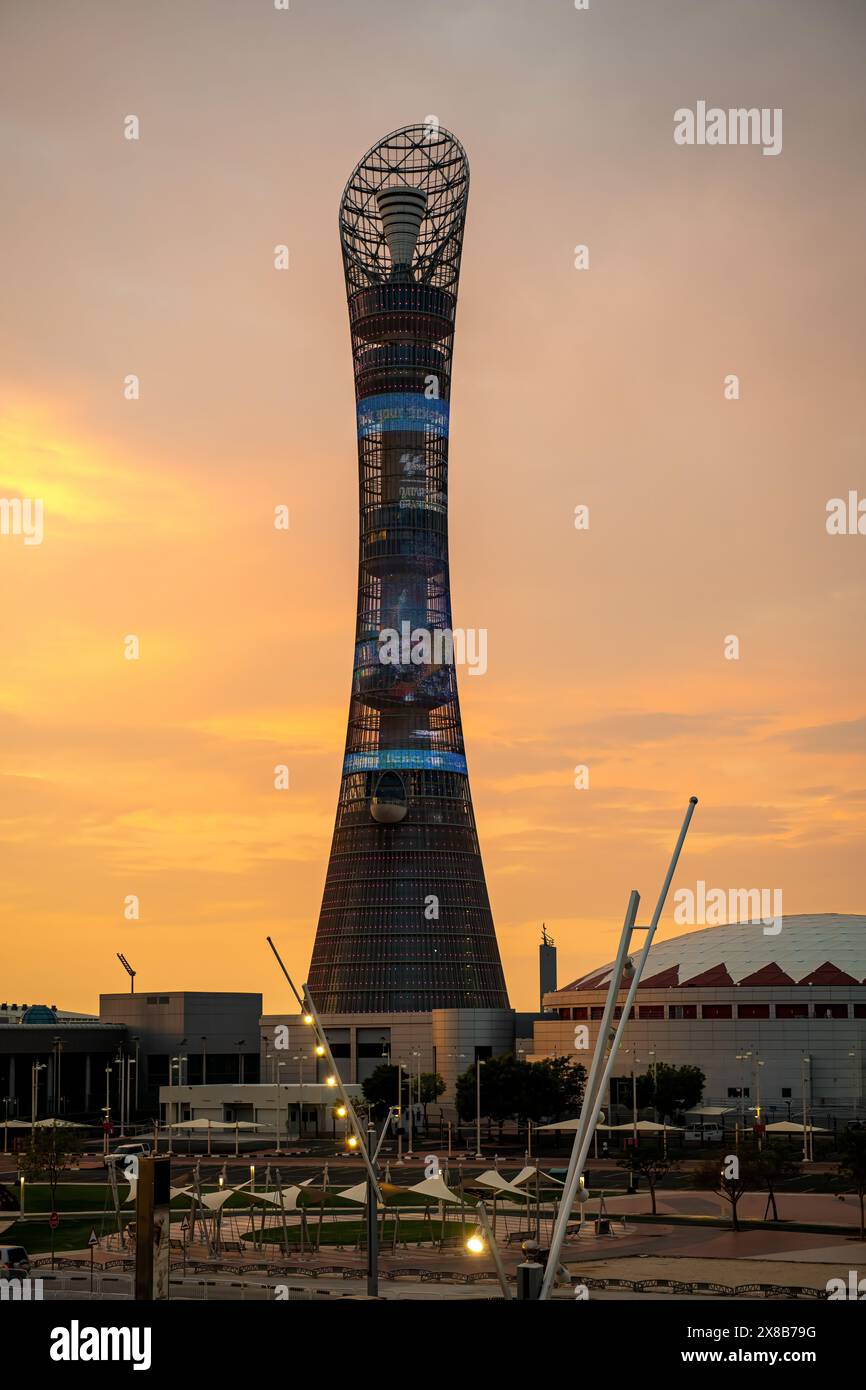 Torch Hotel Aspire zone Doha Qatar Stock Photo - Alamy