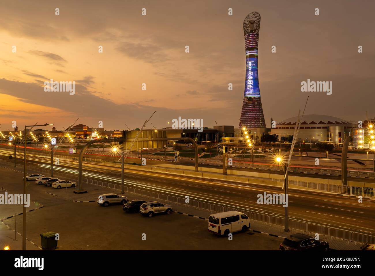 Torch Hotel Aspire zone Doha Qatar Stock Photo - Alamy