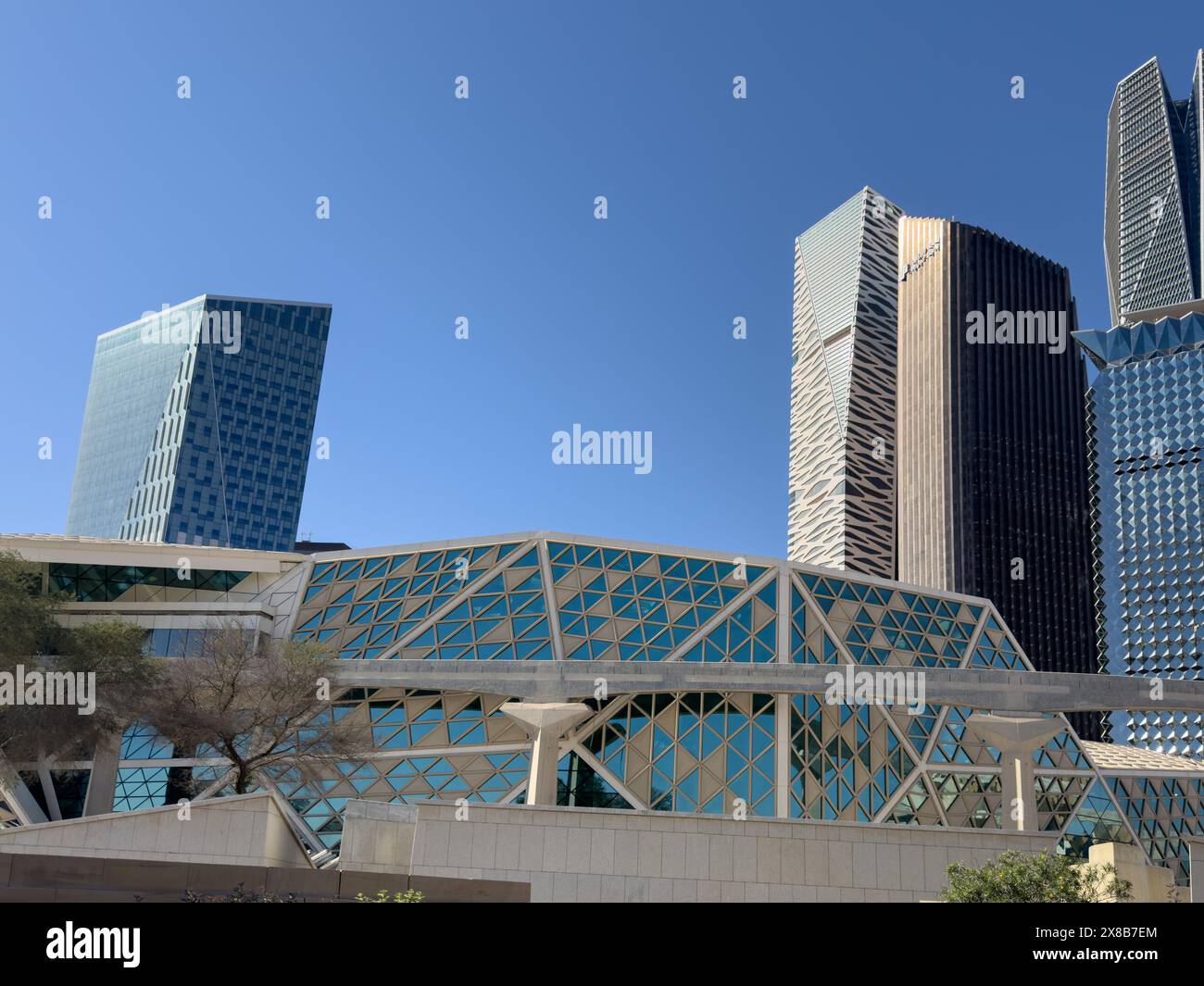 King Abdullah Financial District Riyadh. know as KAFD Stock Photo - Alamy