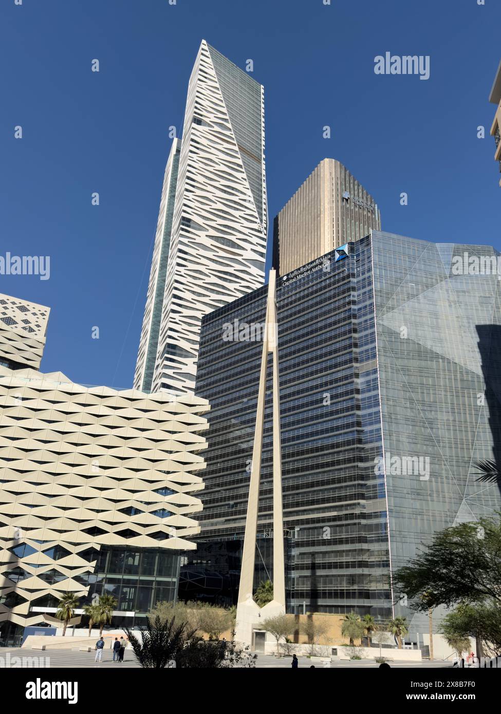 King Abdullah Financial District Riyadh. know as KAFD Stock Photo - Alamy