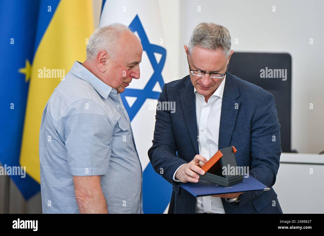 Non Exclusive: LVIV, UKRAINE - MAY 23, 2024 - Ambassador Extraordinary ...