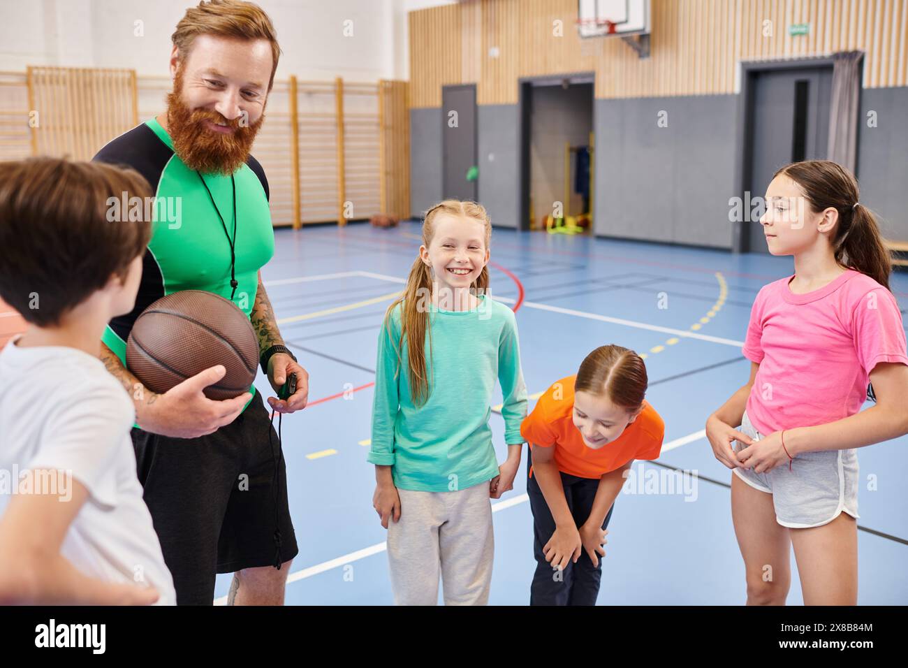 Group instructing hi-res stock photography and images - Alamy