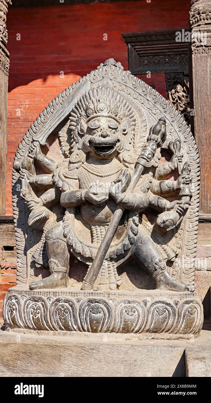 Stairs of nyatapola temple hi-res stock photography and images - Alamy