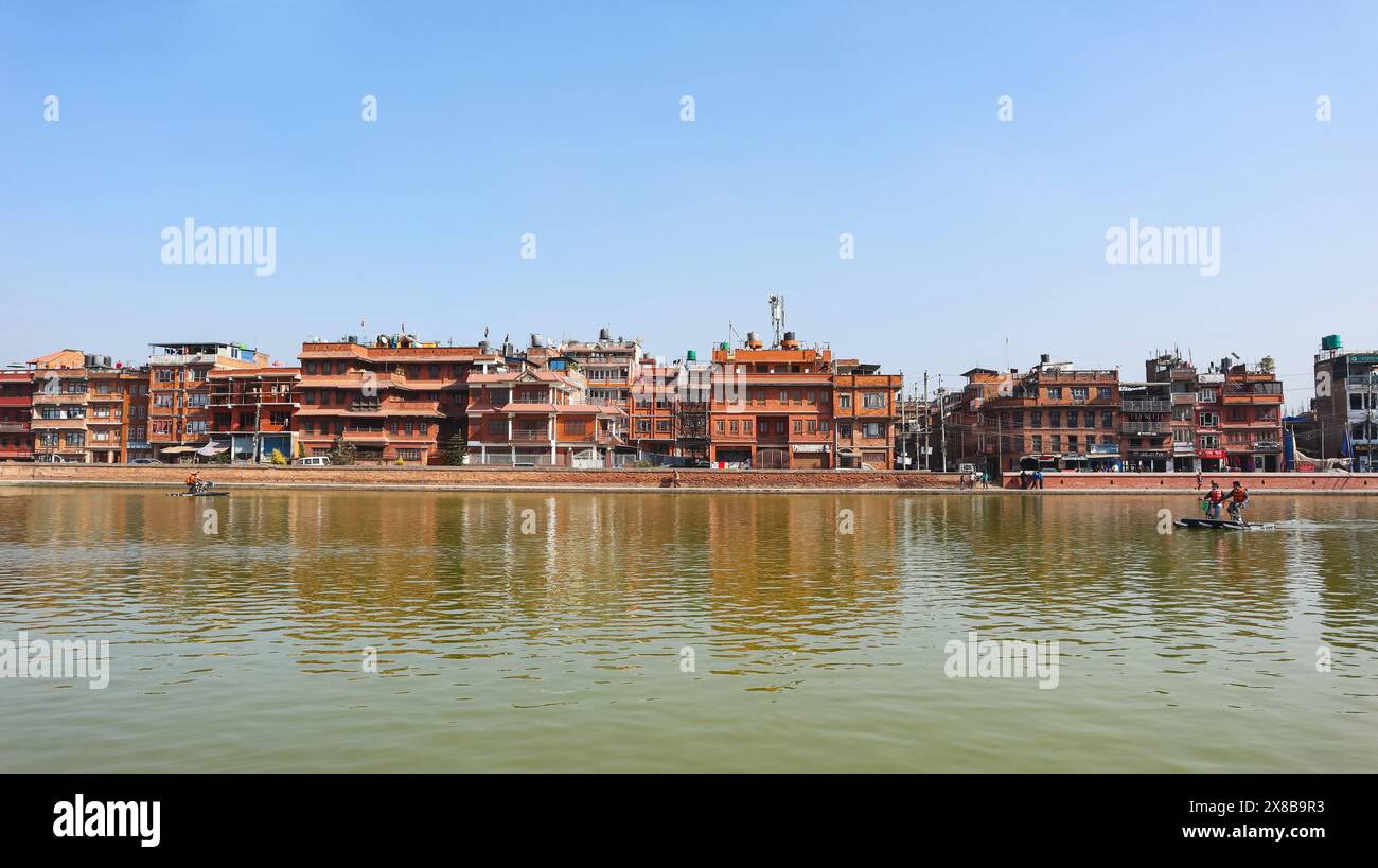 NEPAL, KATHMANDU, December 2023, Tourist at Na Pukhu, Pond Near ...