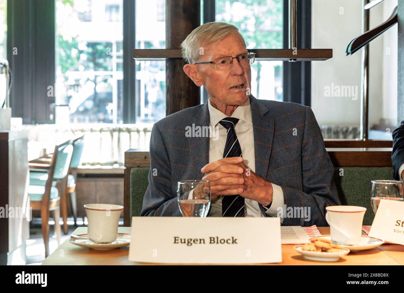 24 May 2024, Hamburg: Entrepreneur Eugen Block presents the new Block ...