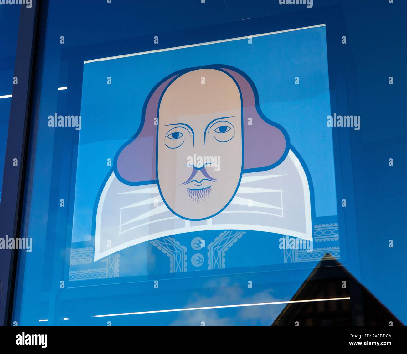 Stratford-Upon-Avon, UK - February 12th 2024: A Shakespeare cartoon ...
