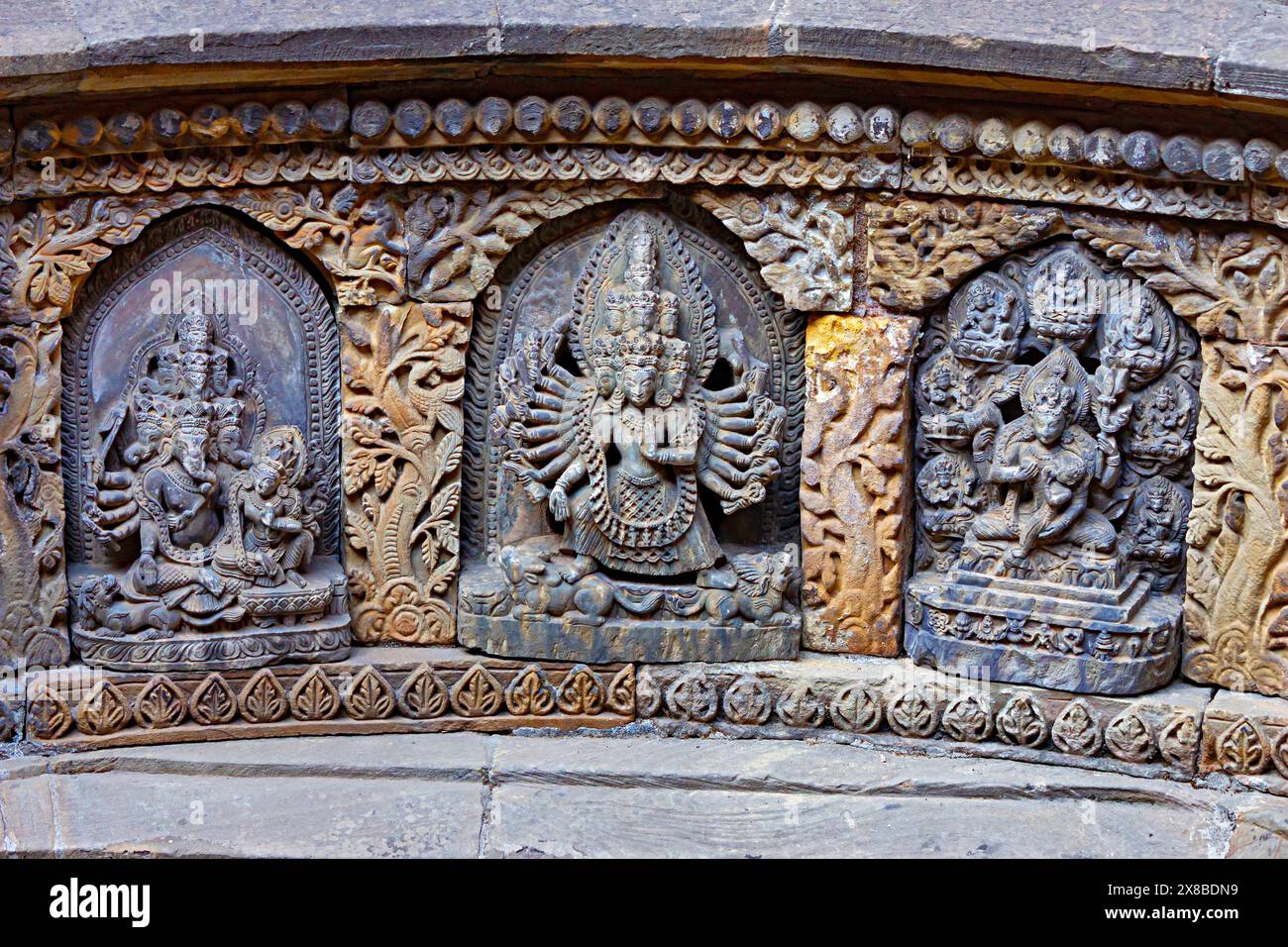 Idols of Ashta Matrikas, eight Bhariavs and Nagas feature on Tusha Hiti ...
