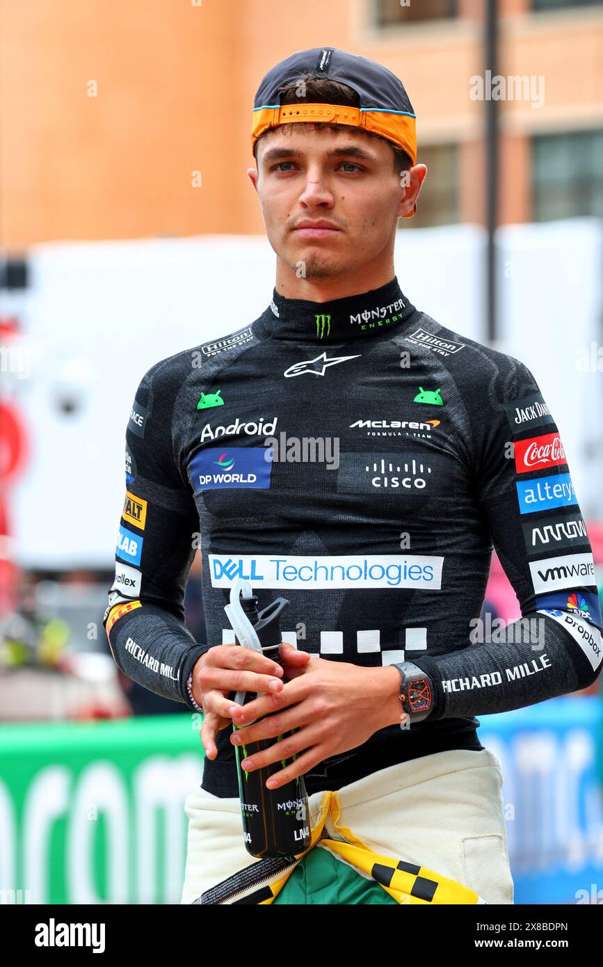Monaco, Monte Carlo. 24th May, 2024. Lando Norris (GBR) McLaren. 24.05.2024. Formula 1 World ...