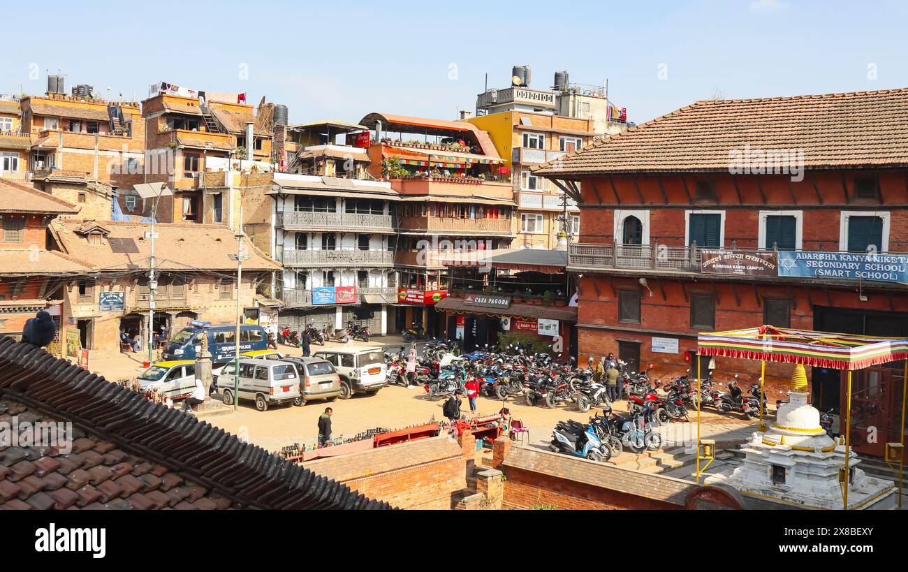 NEPAL, KATHMANDU, PATAN, December 2023, People at Old Houses and ...