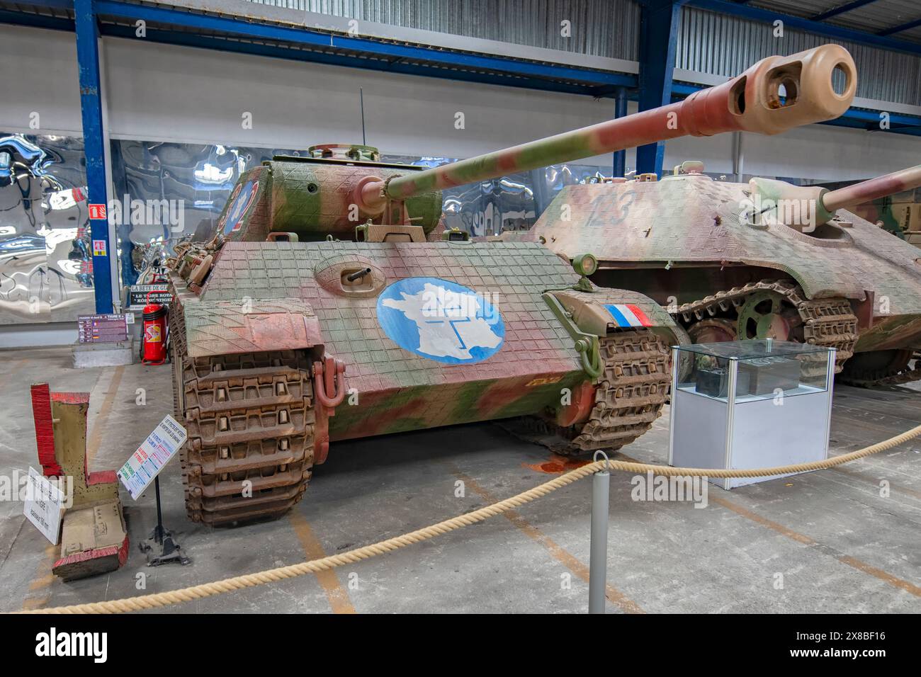 Panzer VI Tiger Tank at Museum of Armored Vehicles in Saumur, France ...