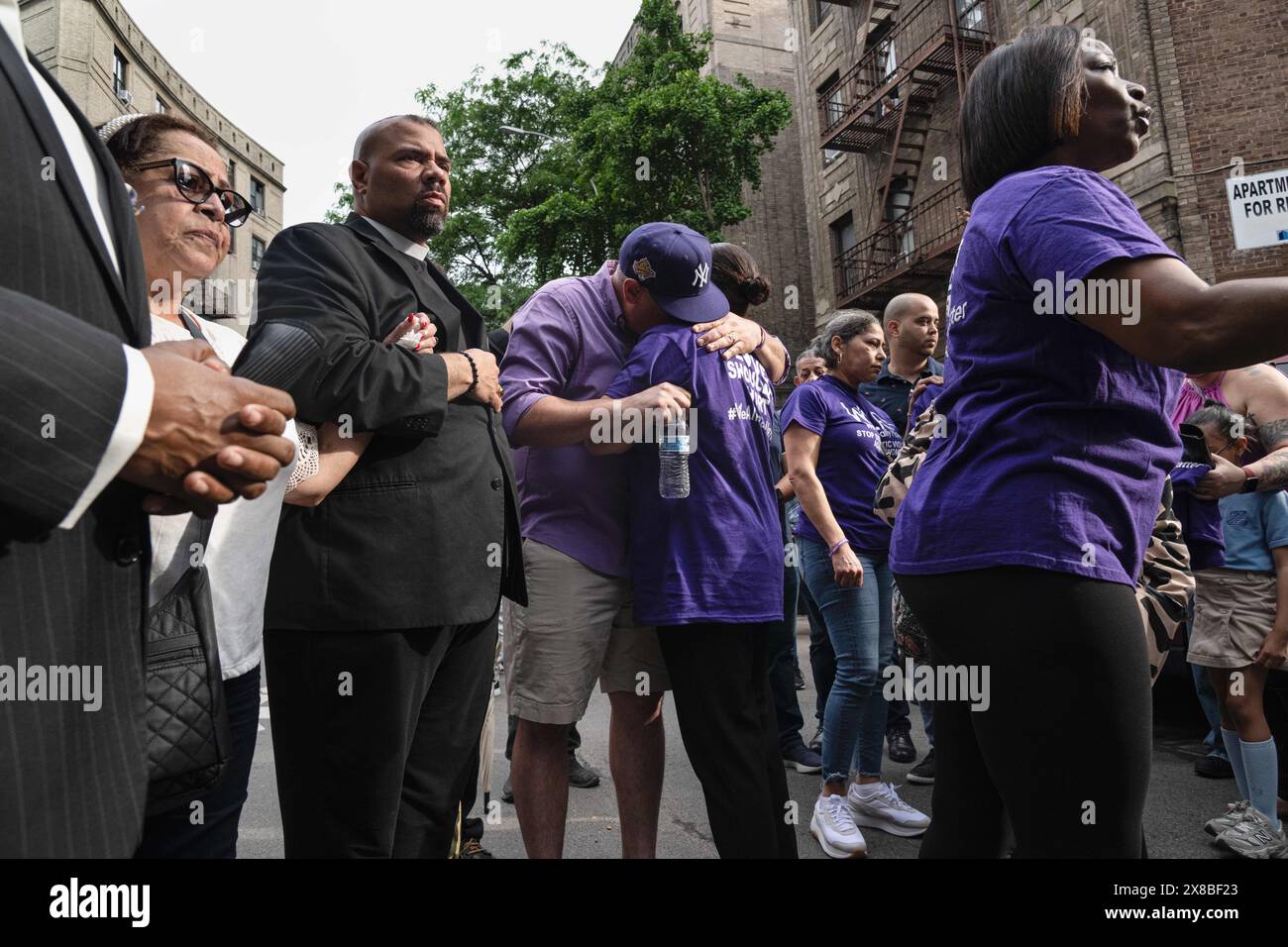 New York, New York, USA. 23rd May, 2024. A vigil was held for domestic ...