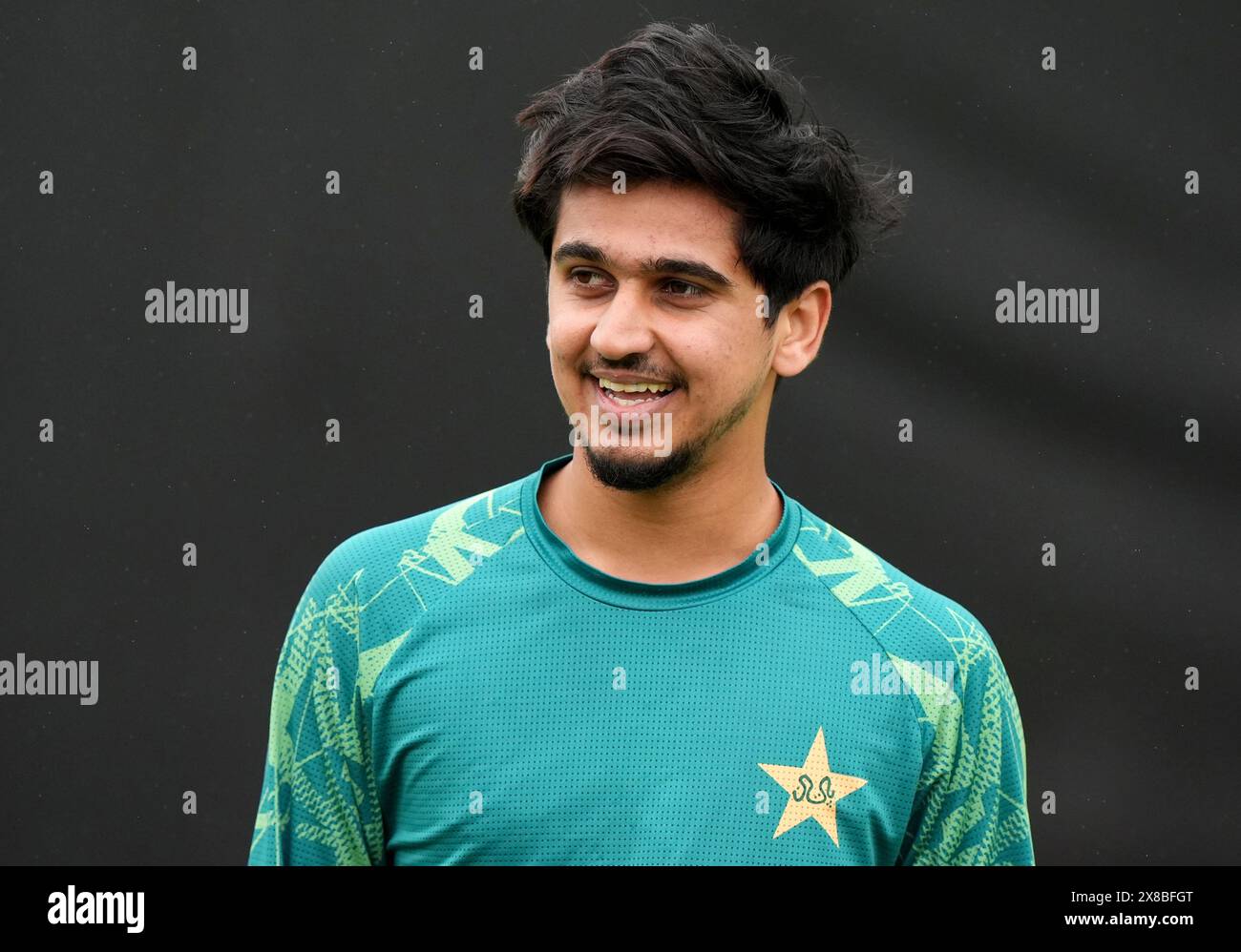 Pakistan's Saim Ayub during a nets session at Edgbaston, Birmingham ...