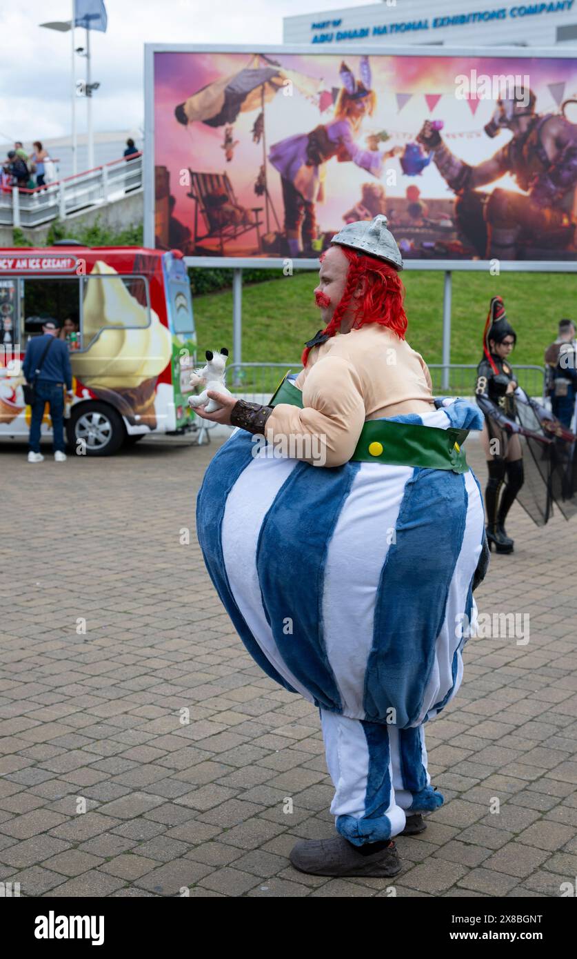 ExCeL London, UK. 24th May, 2024. MCM Comic Con runs at ExCel from 24 ...