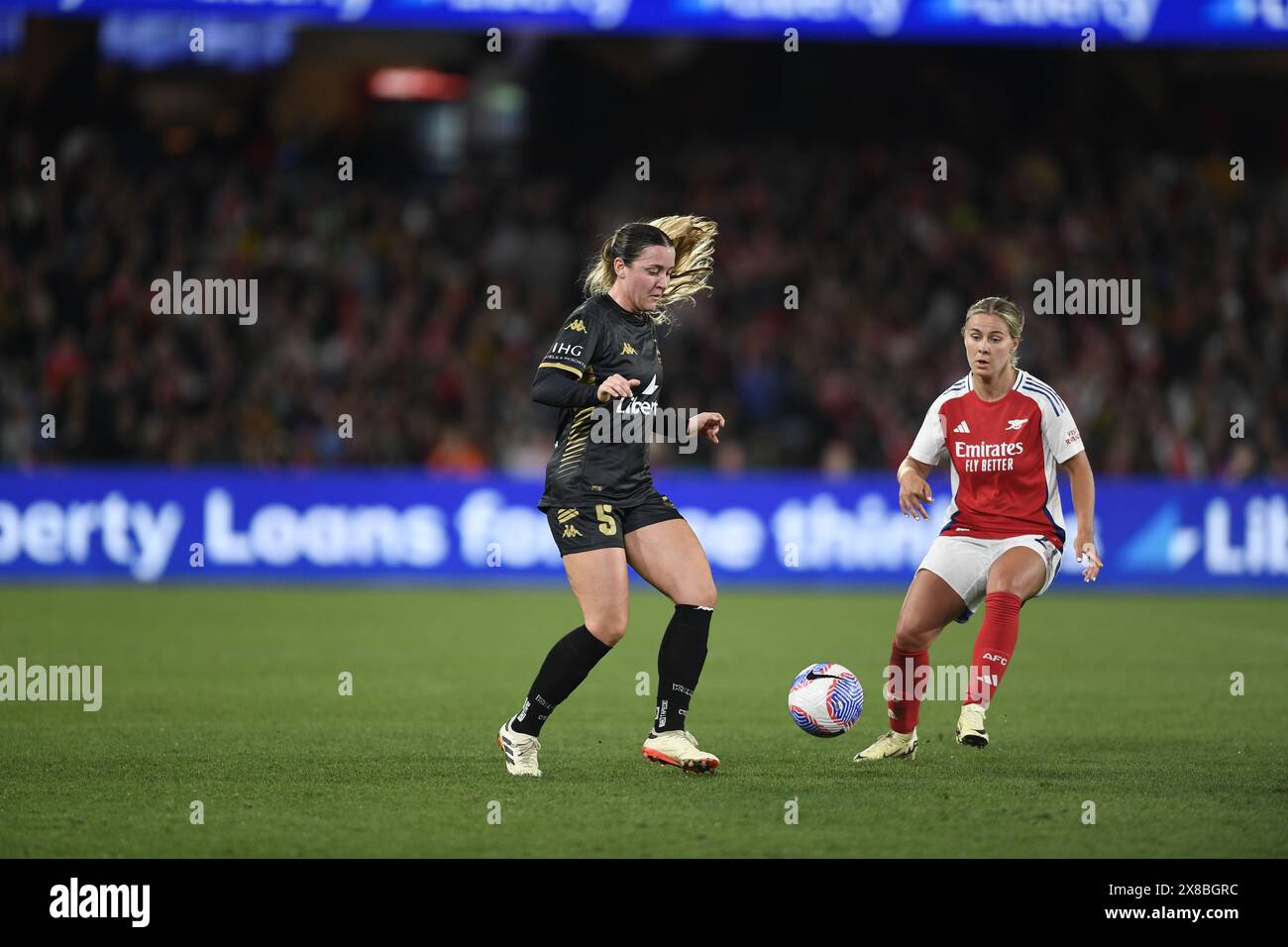 MELBOURNE, AUSTRALIA. 24 May 2024. Pictured: Wellington Phoenix ...