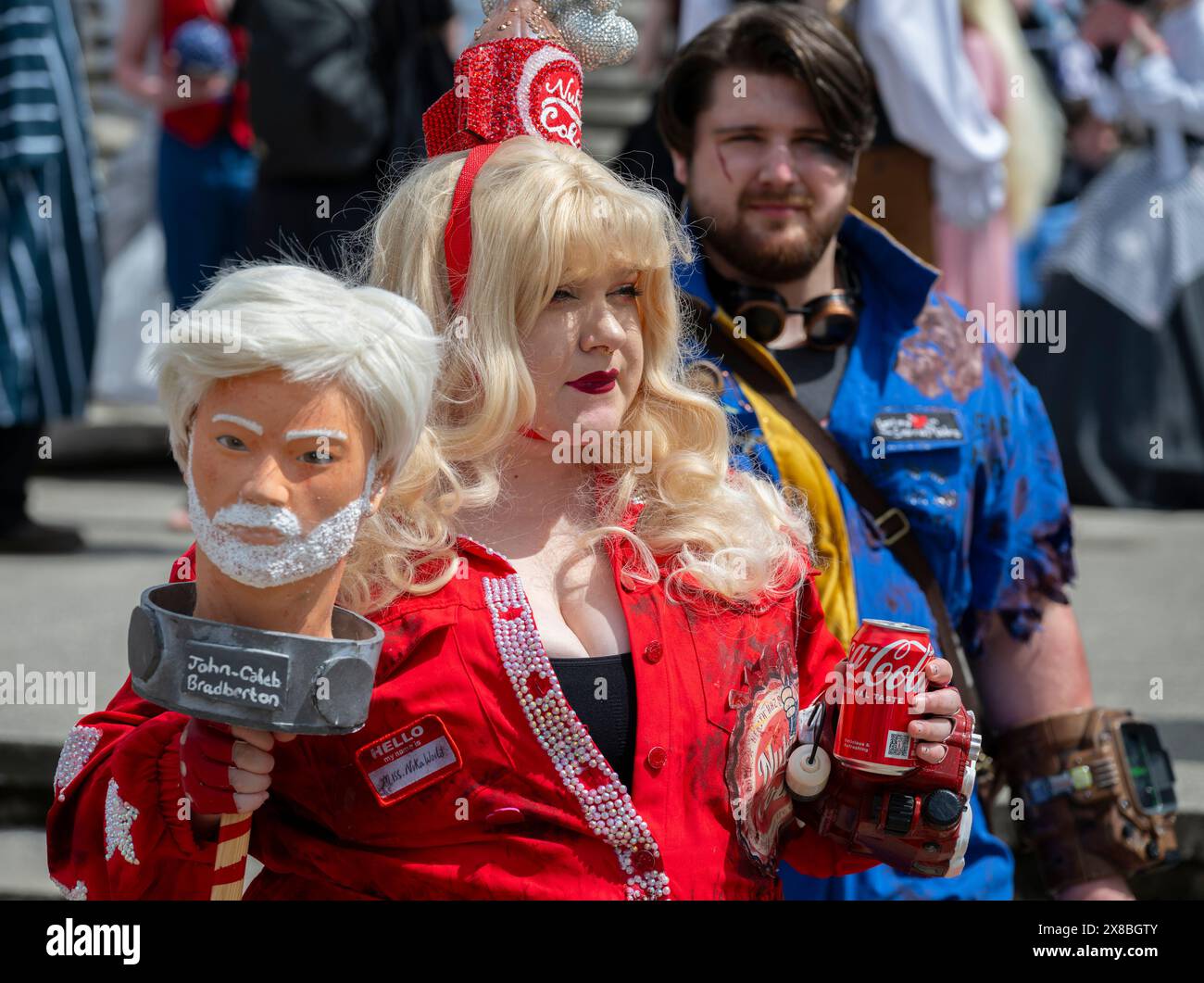 ExCeL London, UK. 24th May, 2024. MCM Comic Con runs at ExCel from 24 ...