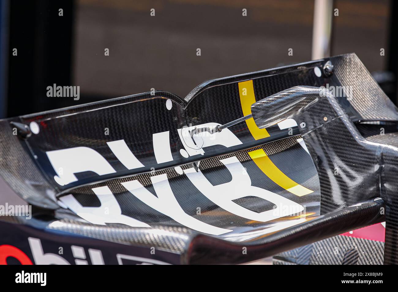 Red Bull Racing RB20, mechanical detail, rear wing during the Formula 1 ...