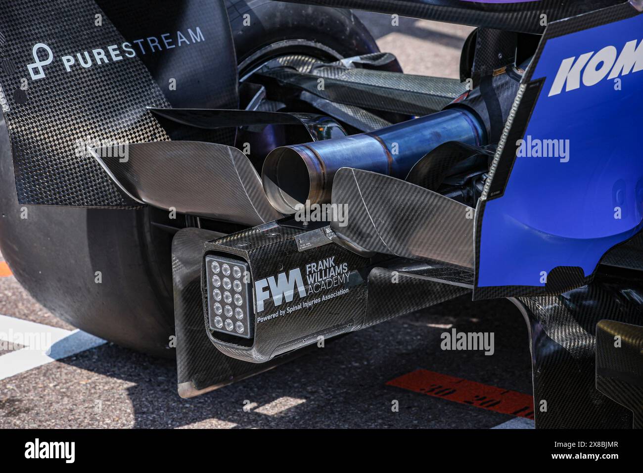 Williams Racing FW46, mechanical detail, lower beam during the Formula ...