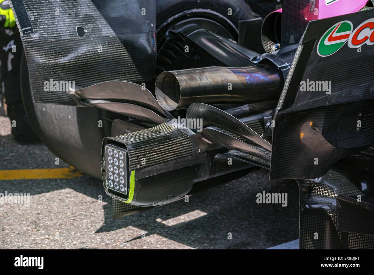 Alpine F1 Team A524, mechanical detail, lower beam during the Formula 1 ...