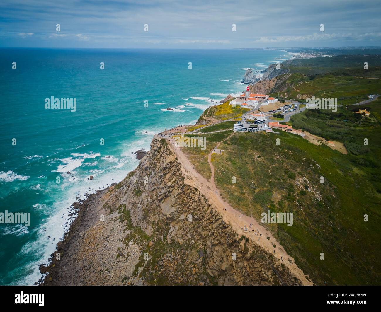 The Cabo da Roca is the westernmost cape of the Eurasian continent ...