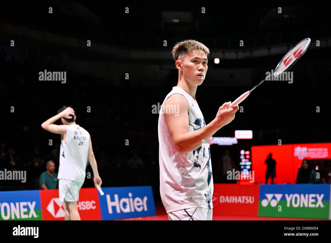 Kuala Lumpur, Malaysia. 24th May, 2024. Man Wei Chong(L)/Tee Kai Wun of ...