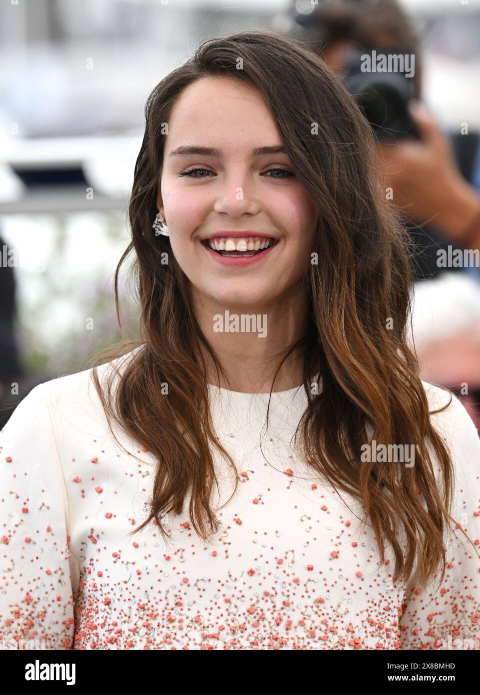 Cannes, France. May 24th, 2024. Mallory Wanecque attending the Beating ...