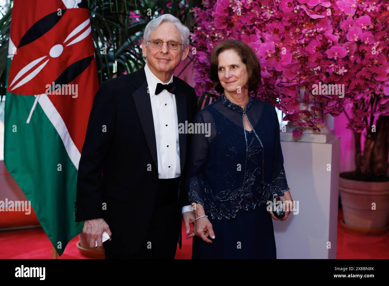 United States Attorney General Merrick Garland and Lynn Rosenman ...