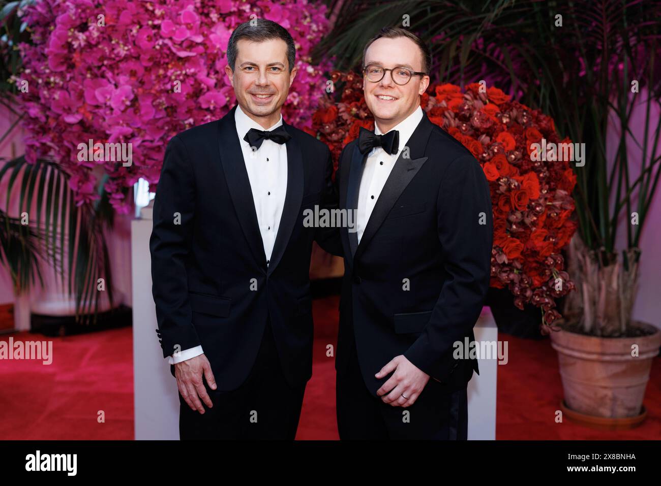 United States Secretary of Transportation Pete Buttigieg and his ...