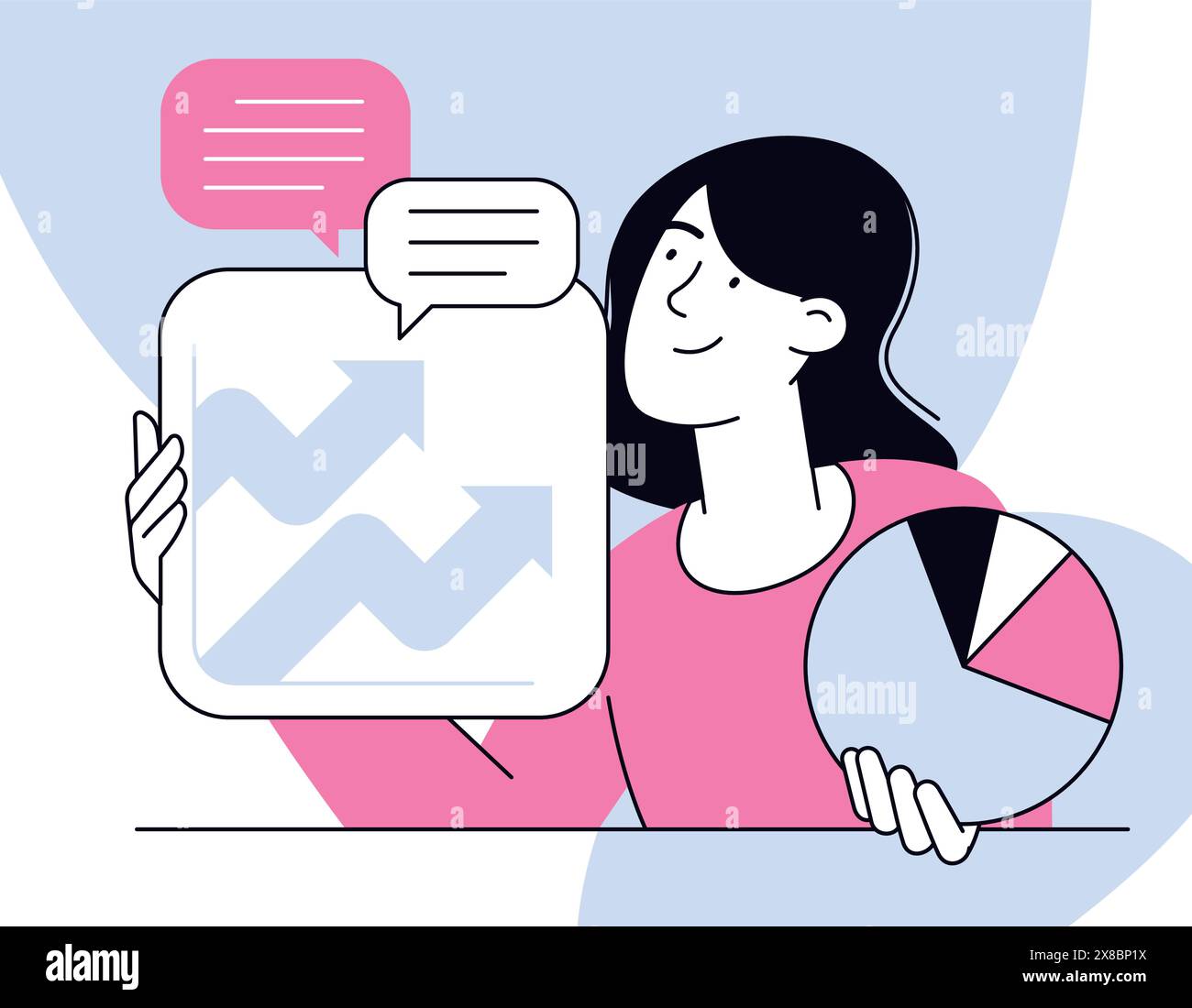 Project presentation isolated cartoon hi-res stock photography and ...