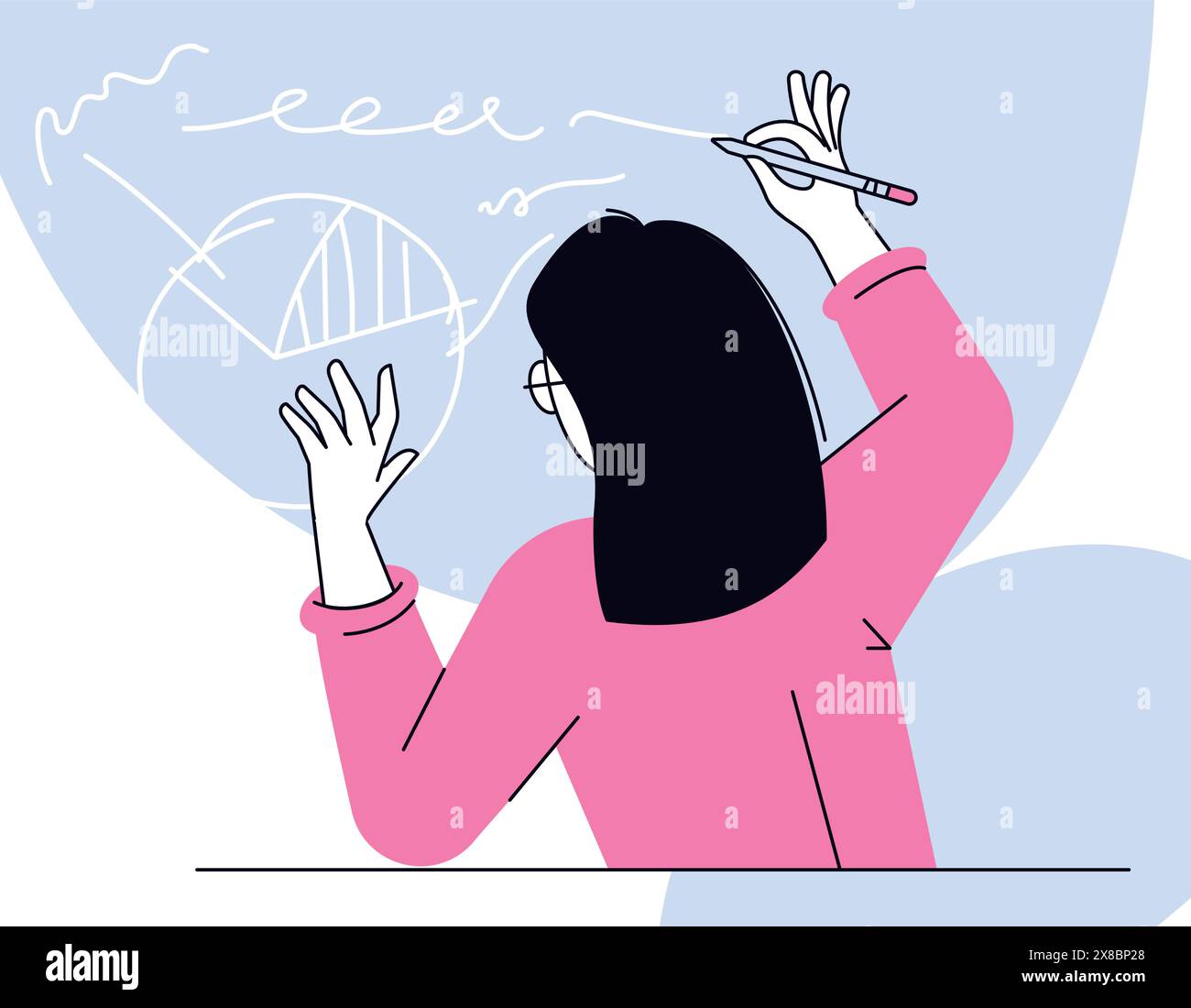 Smart whiteboard Stock Vector Images - Alamy
