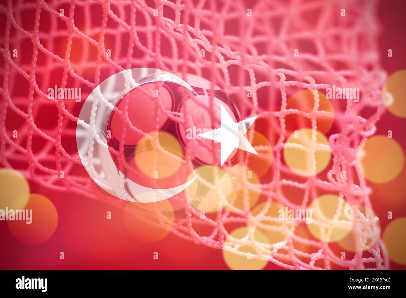 Turkey soccer football ball flag hi-res stock photography and images ...