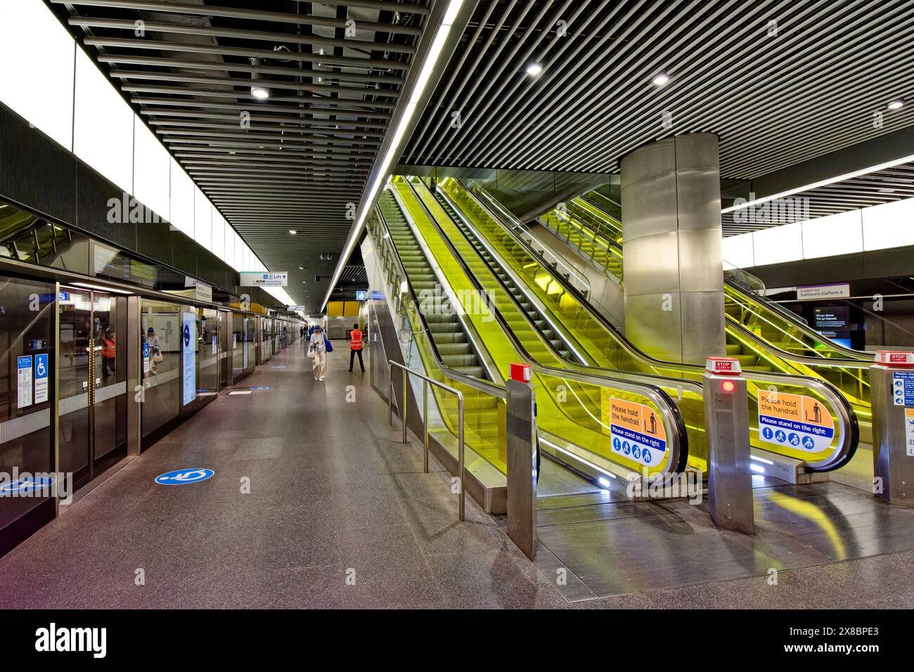 Elizabeth line high-frequency urban–suburban rail service in London ...