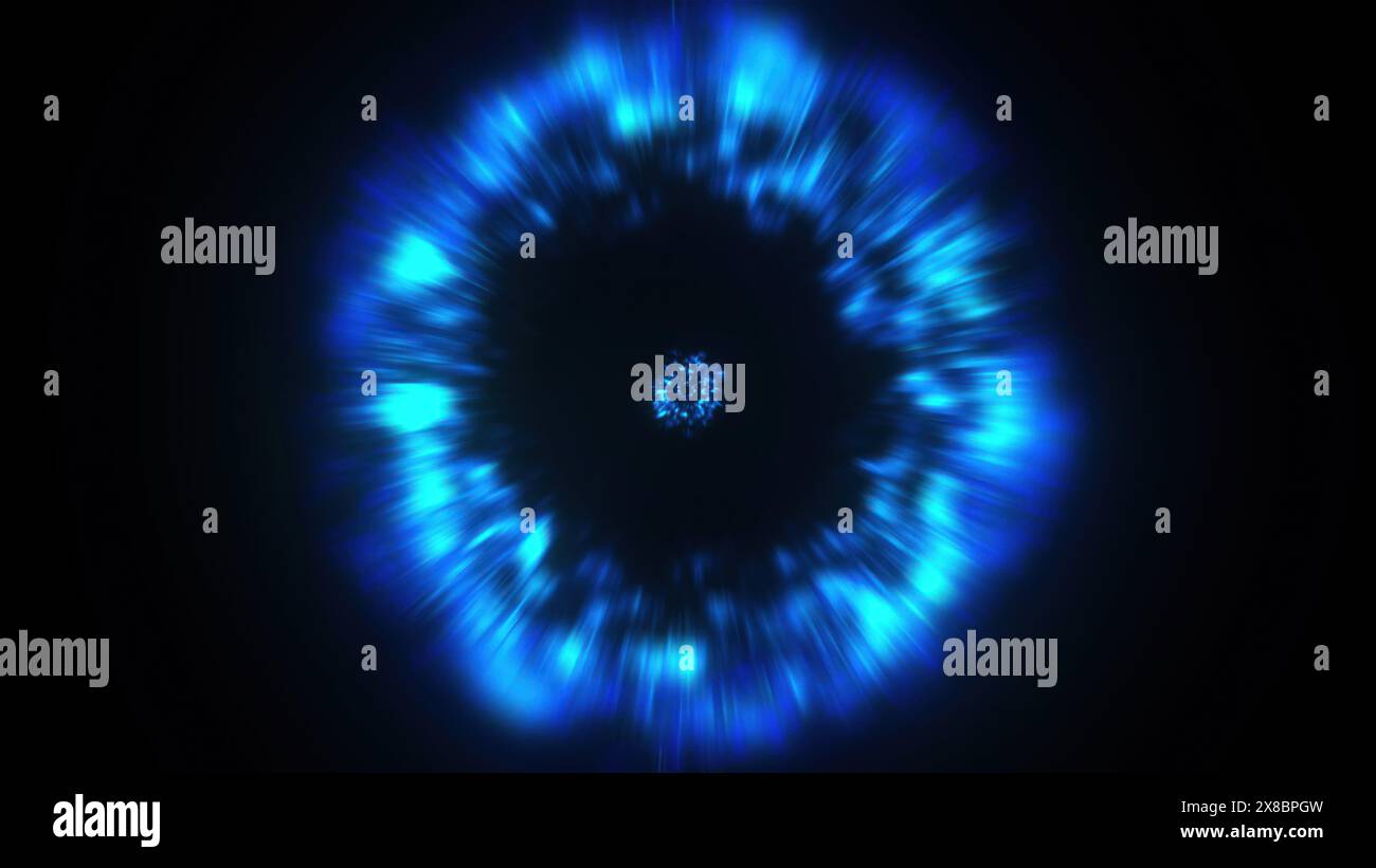 Shockwave particle explosion animation motion hi-res stock photography ...
