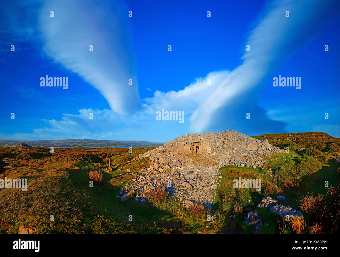 Carrowkeel Neolithic passage tomb cemetery above Lough Arrow in the ...