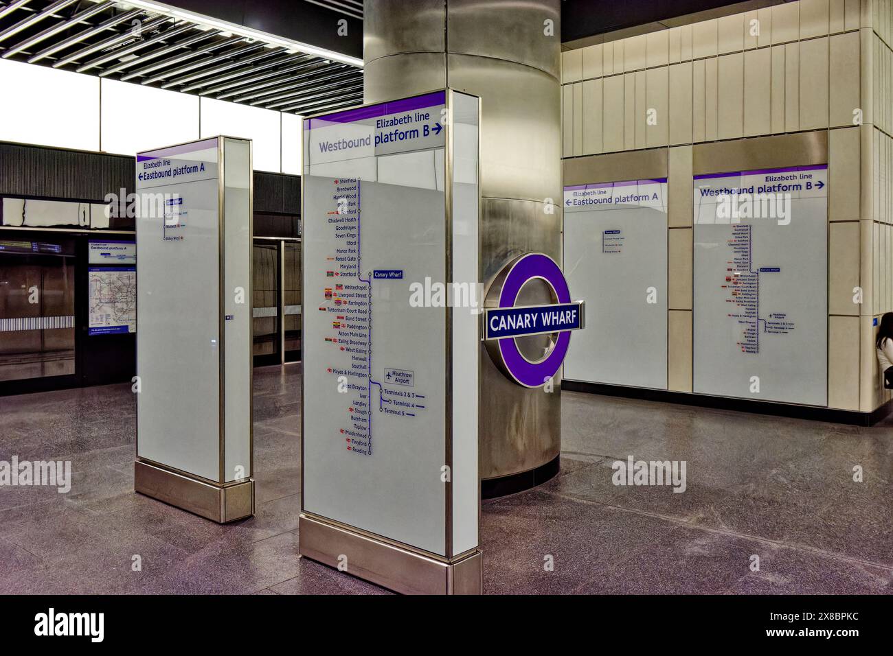 Elizabeth line high-frequency urban–suburban rail service in London ...