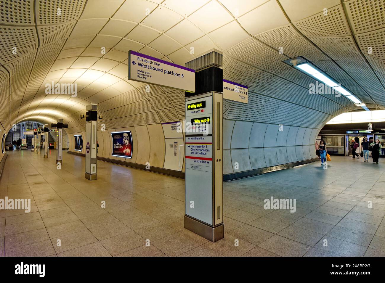 Elizabeth line high-frequency urban–suburban rail service in London ...